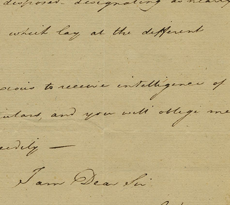 George Washington Letter Signed to His Spy Chief | Raab